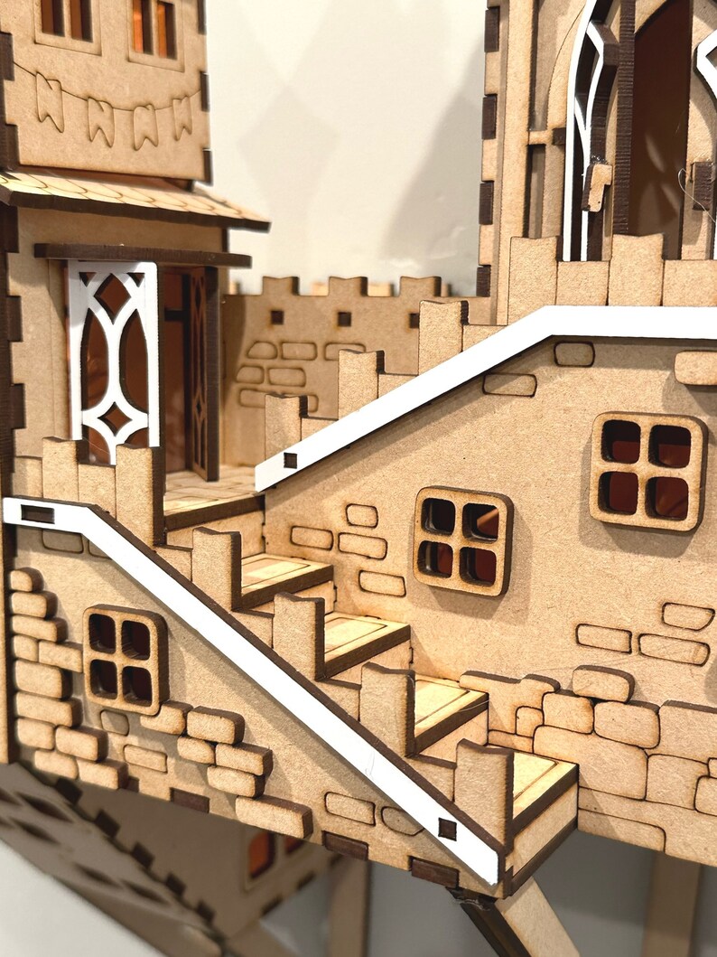 Hanging Chateau - Wall Decoration - Laser Cut Files. Magic Hanging ...