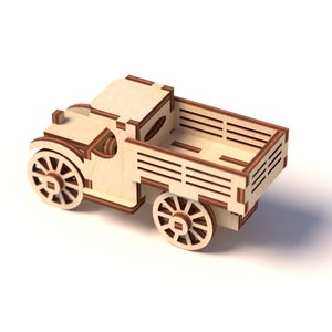 Laser Cut Retro Car - Retro Car Model From the Collection - Ver.1 ...