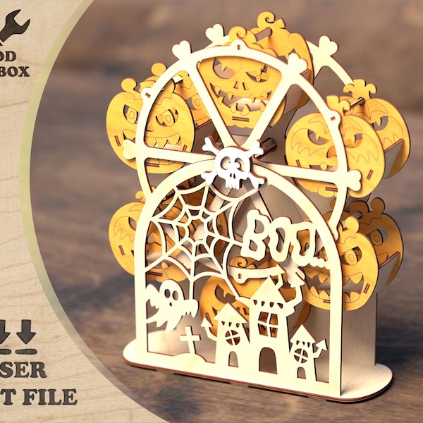 Laser Cut Carousel - Etsy