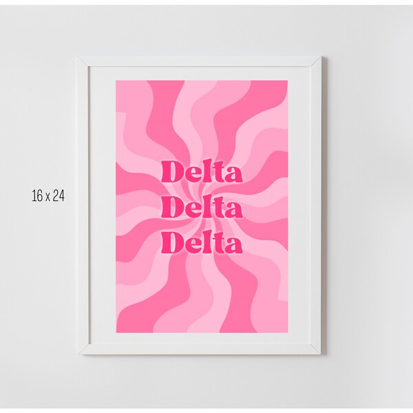 Tri Delta - Etsy