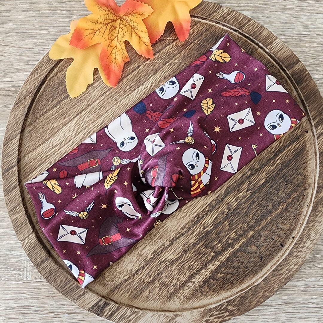Letters Hats and Owls Twist Headband - Etsy