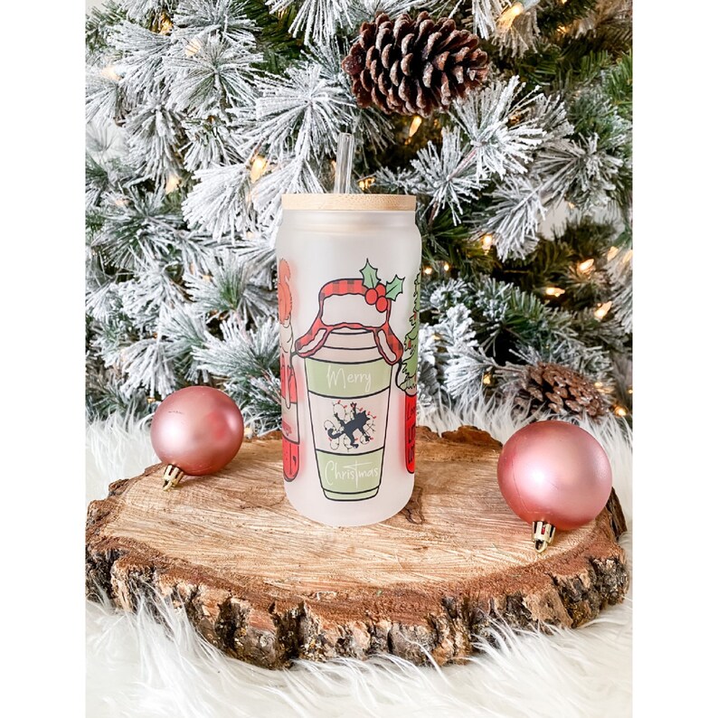 Christmas Vacation // Beer Can Glass Cup // Christmas Vacation Glass ...