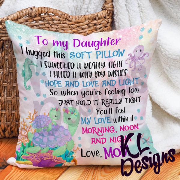 Daughter Pillow - Etsy
