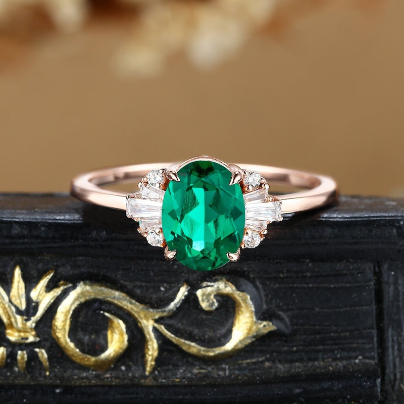 Trapezium Cut Rings - Etsy