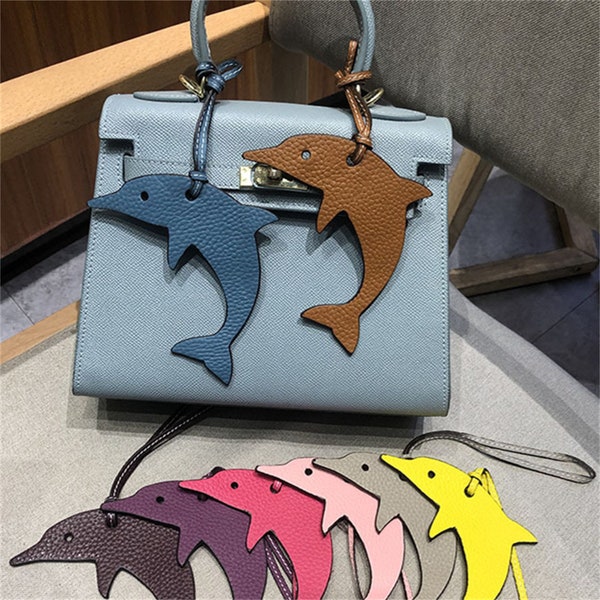 Leather Charm - Etsy