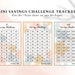 Mini Saving Challenge Planner, Savings Tracker, Savings Tracker Bundle ...