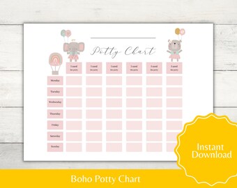Sleep Sticker Chart Printable Unicorn Balloons Reward Chart - Etsy