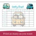 Cars Potty Training Chart Printable for Boys Vehicle Tracker Toilet ...