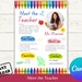Meet the Teacher Editable Template for Elementary Kindergarten Canva ...
