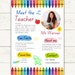 Meet the Teacher Editable Template for Elementary Kindergarten Canva ...