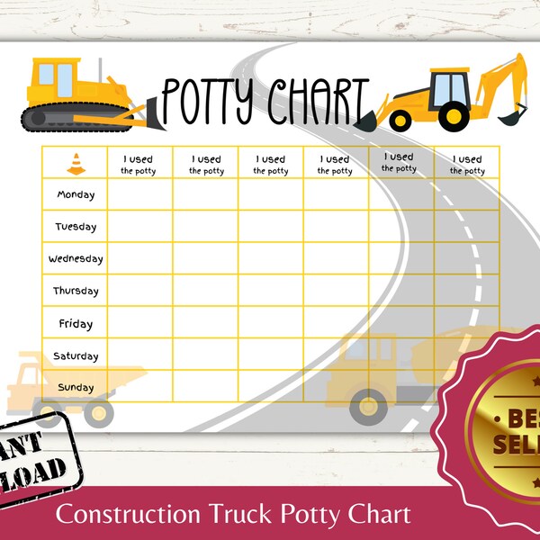 Tractor Reward Chart - Etsy