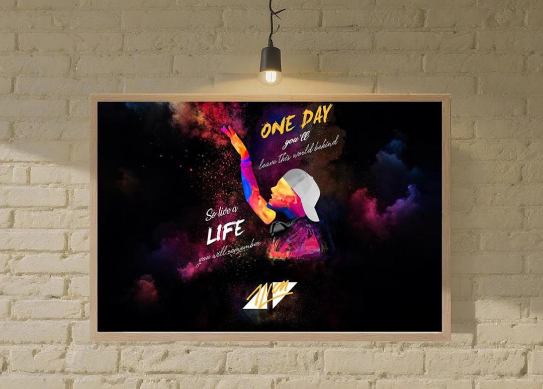 Avicii Poster Canvas Art Home Decor - Etsy