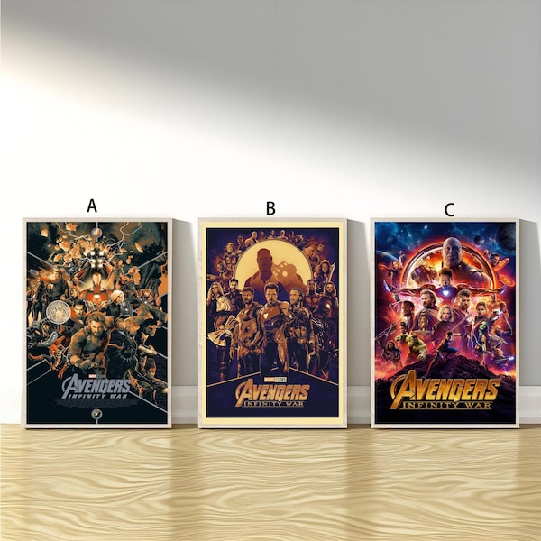 Infinity War Poster - Etsy