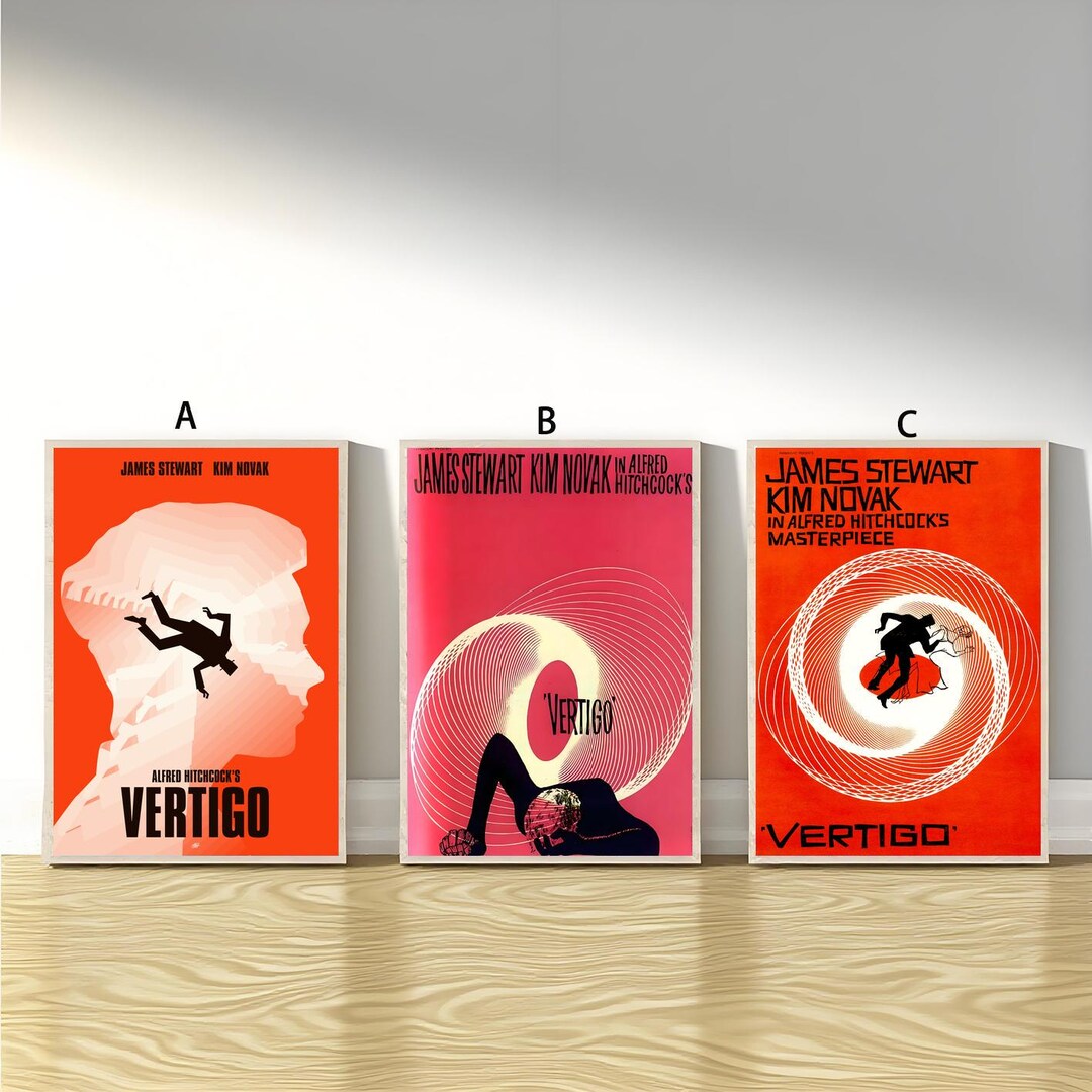 Vertigo Movie Poster Canvas Art Home Decor - Etsy