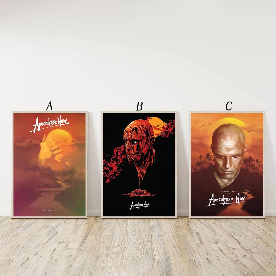 Apocalypse Now Movie Poster Minimalist Canvas Art Picture Canvas ...
