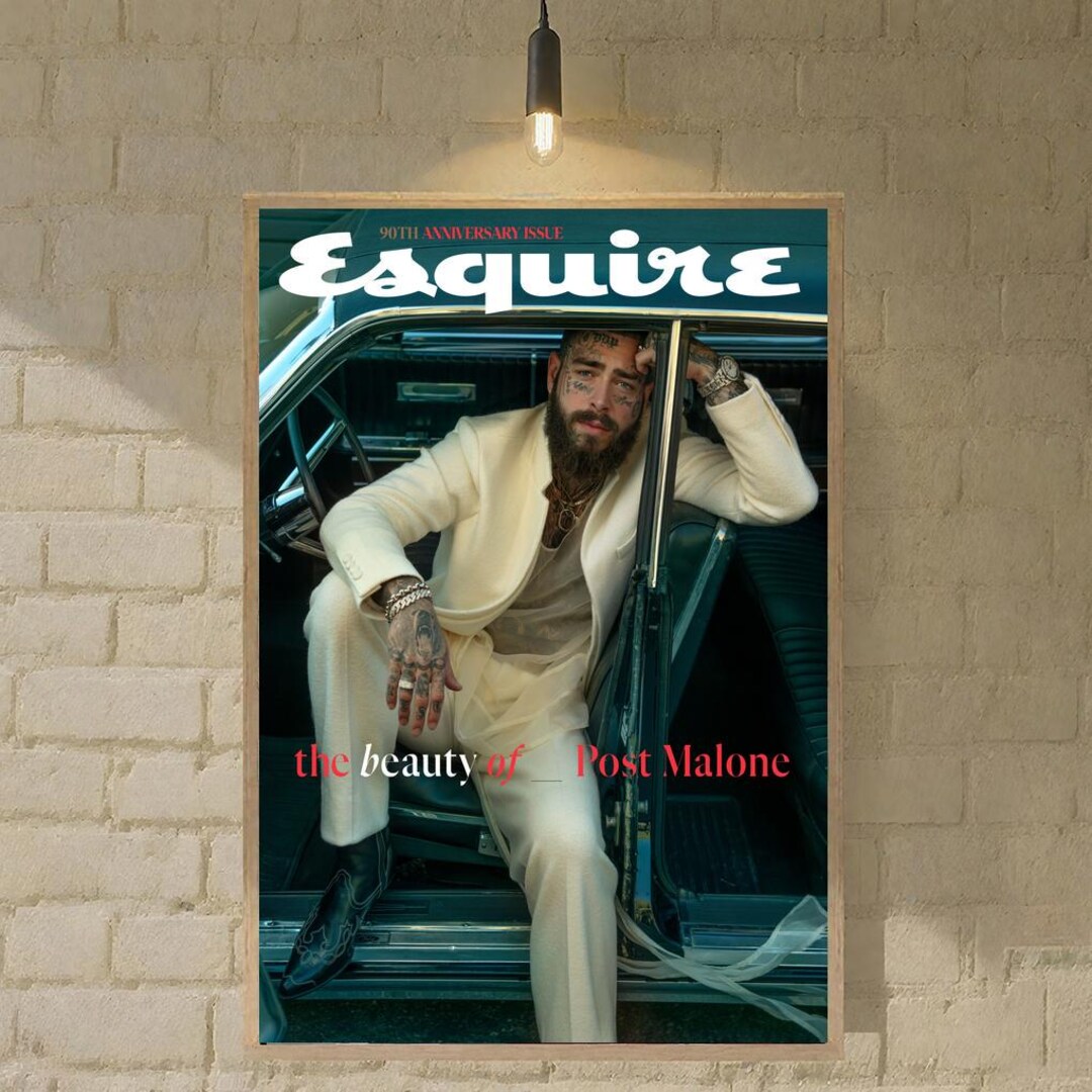 Post Malone Canvas Poster Art Print Home Decor - Etsy