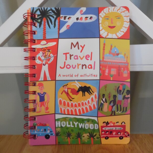 Kid Travel Journal - Etsy