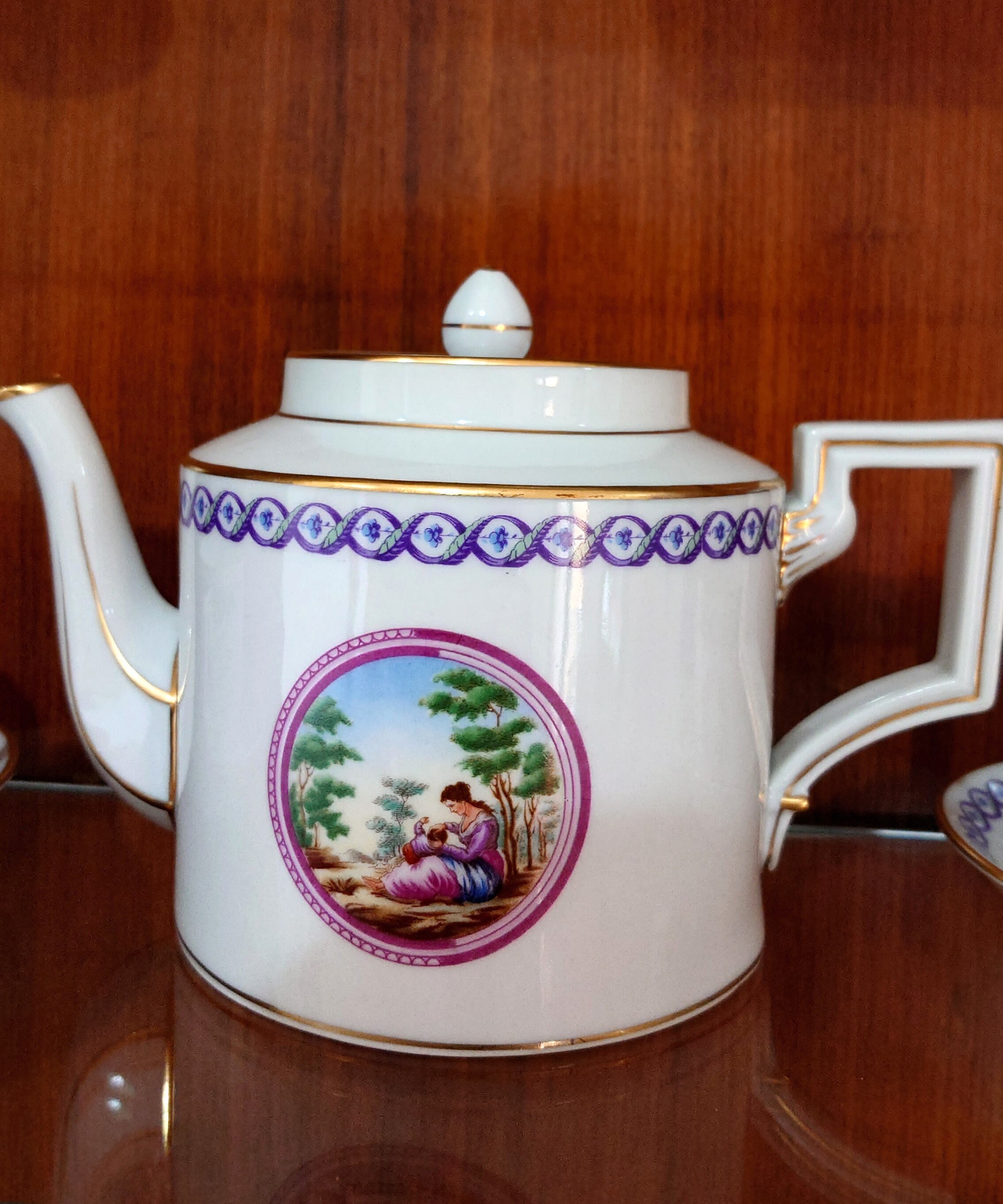 Richard Ginori Tea Set for 6 - Etsy