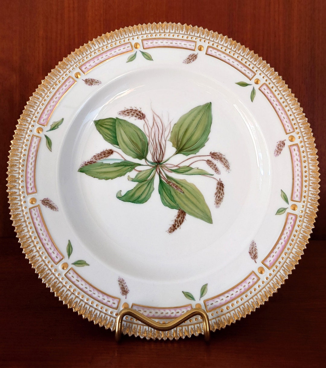 Royal Copenhagen Flora Danica Deep Plate - Etsy