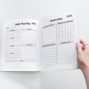 Printable Household Planner: Budget, Cleaning, Meal Planning (PDF) - Etsy