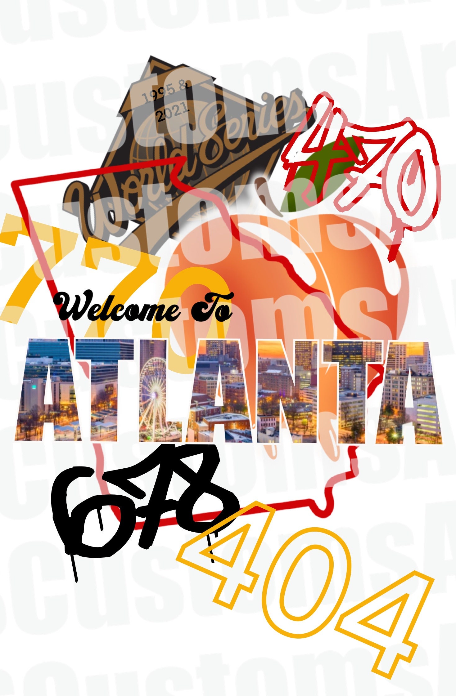 Welcome to Atlanta .png - Etsy