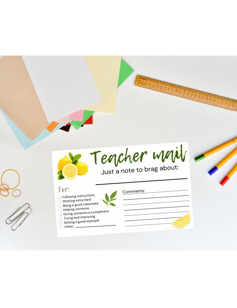Teacher Mail | Brag Mail | Back to School | Classroom Mail | Classroom ...