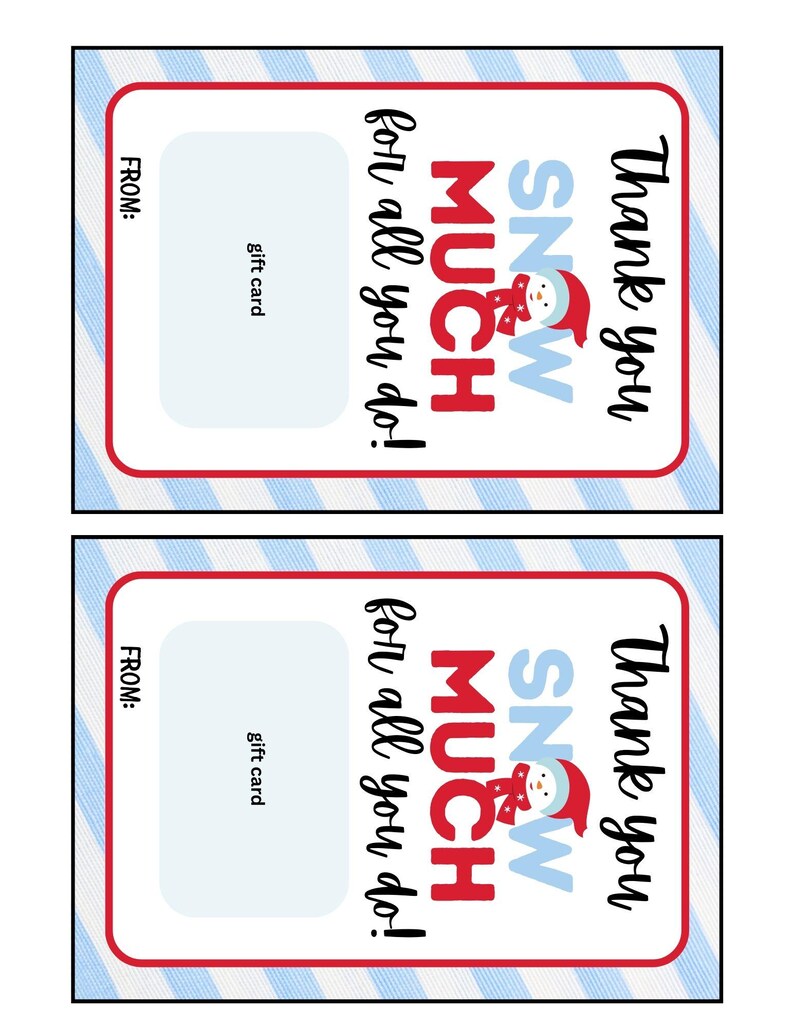 Gift Card Holder | Christmas Gift | Teacher Gift | Instant Download ...