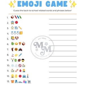 Back to School Game | Teacher | Student Ice Breaker | Classroom Games ...