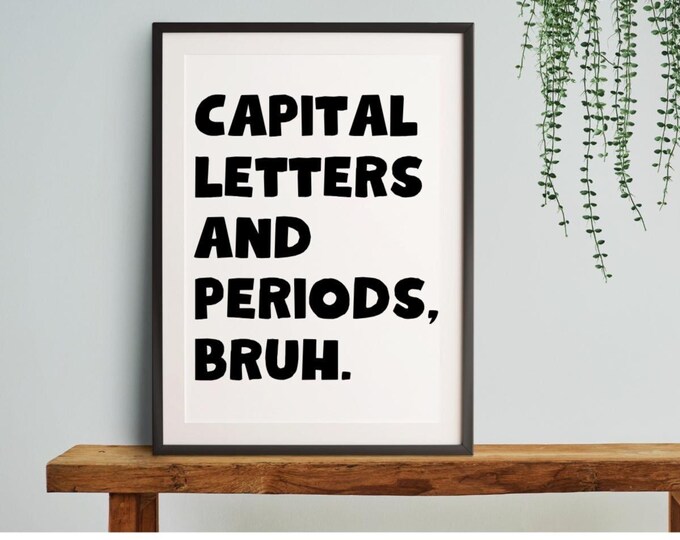 Funny Classroom Sign Printable | Instant Download | Teacher Decor ...