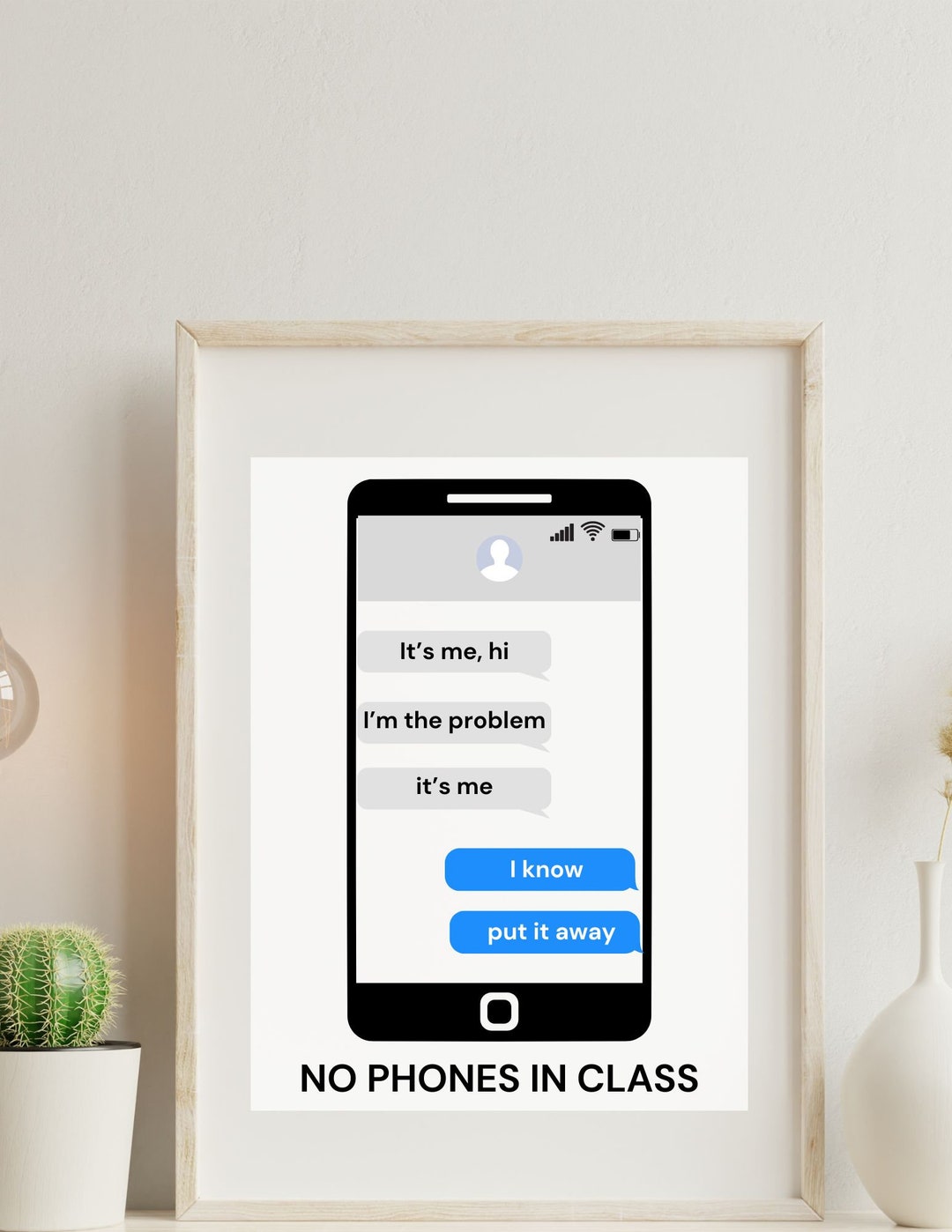 Classroom Sign | Taylor Swift | No Phones | Teacher | Back to School ...