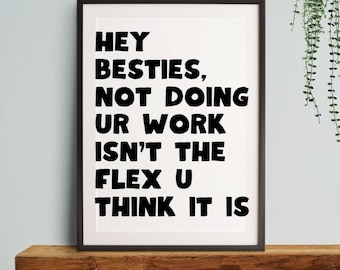 Funny Classroom Sign Printable | Instant Download | Teacher Decor ...
