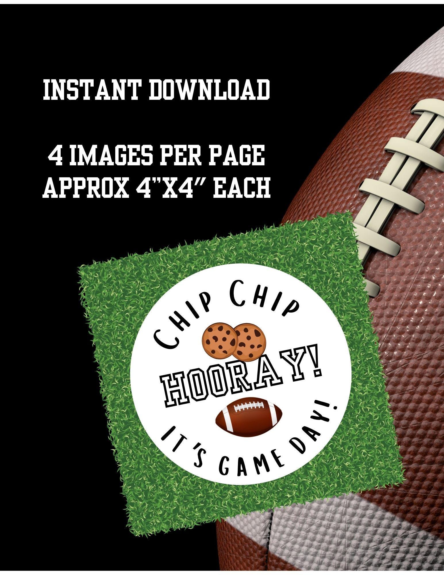 Football Snack Tags | Treat Tags | Football Mom | Game Day | Treat ...