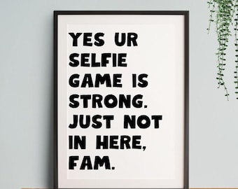 Funny Classroom Sign Printable | Instant Download | Teacher Decor ...