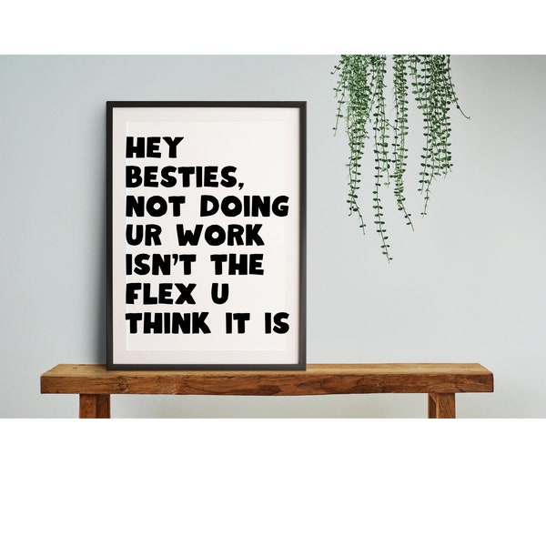 Funny High School Classroom Signs Printable - Etsy