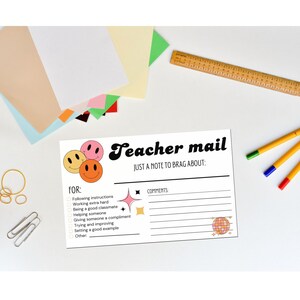 Teacher Mail | Brag Mail | Back to School | Classroom Mail | Classroom ...