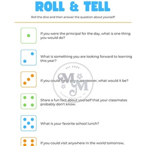 Back to School Game | Teacher | Student Ice Breaker | Classroom Games ...