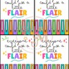 Flair Gift Tags | Teacher Gift | Flair Pens | Digital Download | Gift ...