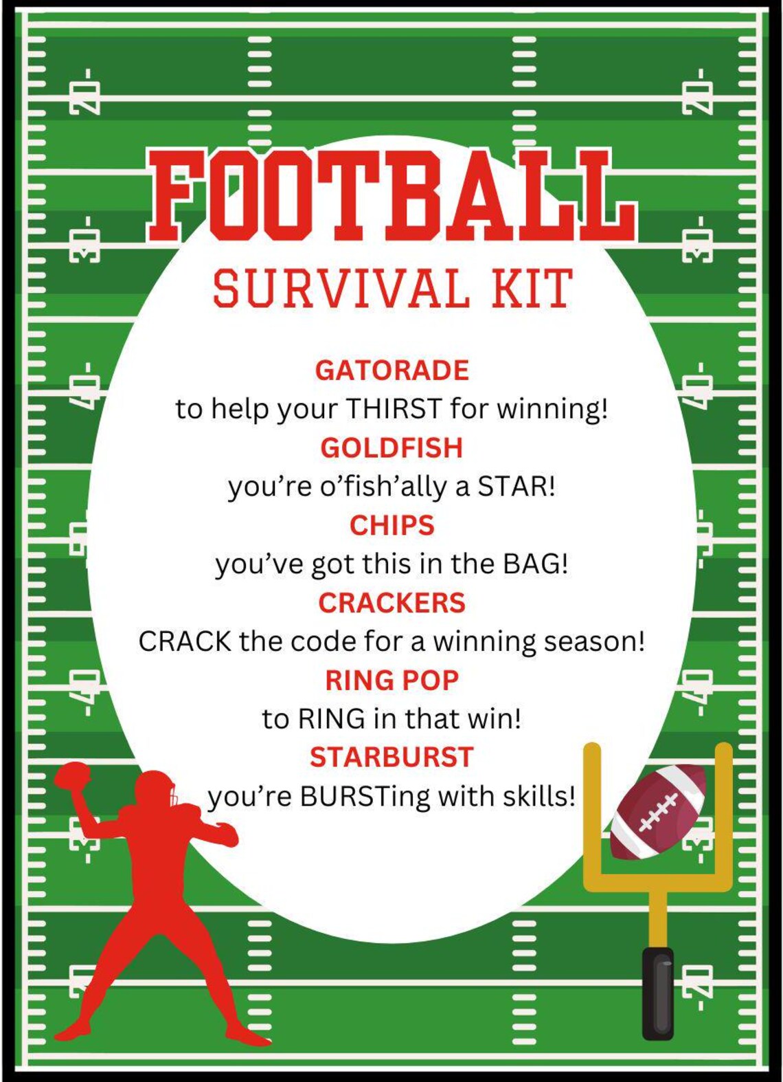 Football Treat Tags | Snack Tags | Treat Bag Tag | Football Mom ...