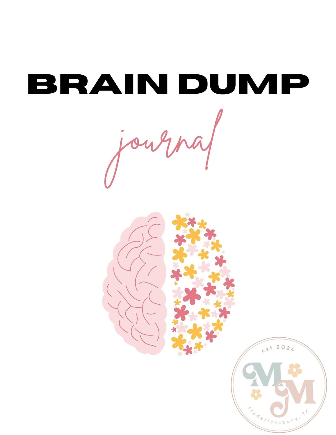 Brain Dump Journal | Wind Down Journal | Brain Dump | to Do | Priority ...