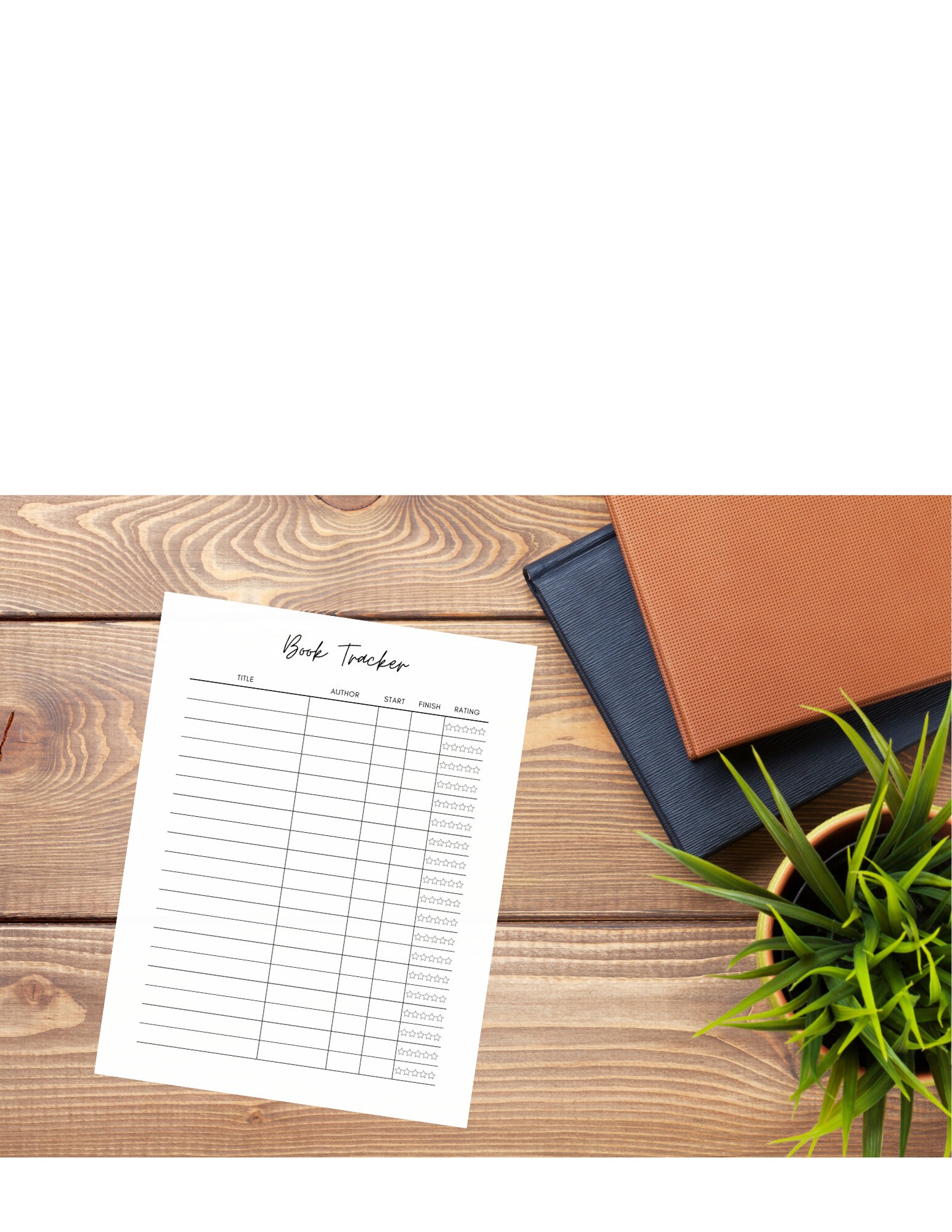 Reading Log | Digital Download | Instant Download | Book Log | PDF - Etsy