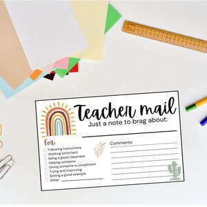 Teacher Mail | Brag Mail | Back to School | Classroom Mail | Classroom ...