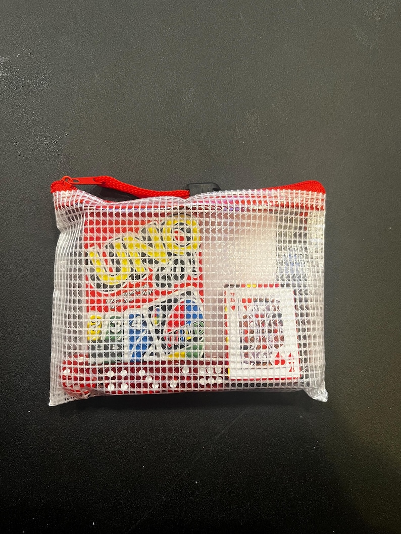 3 Game Travel Pouch - Mini - Etsy