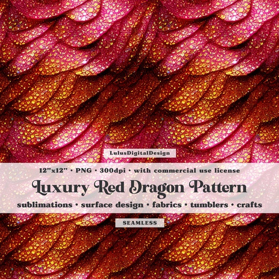 Red Dragon Texture