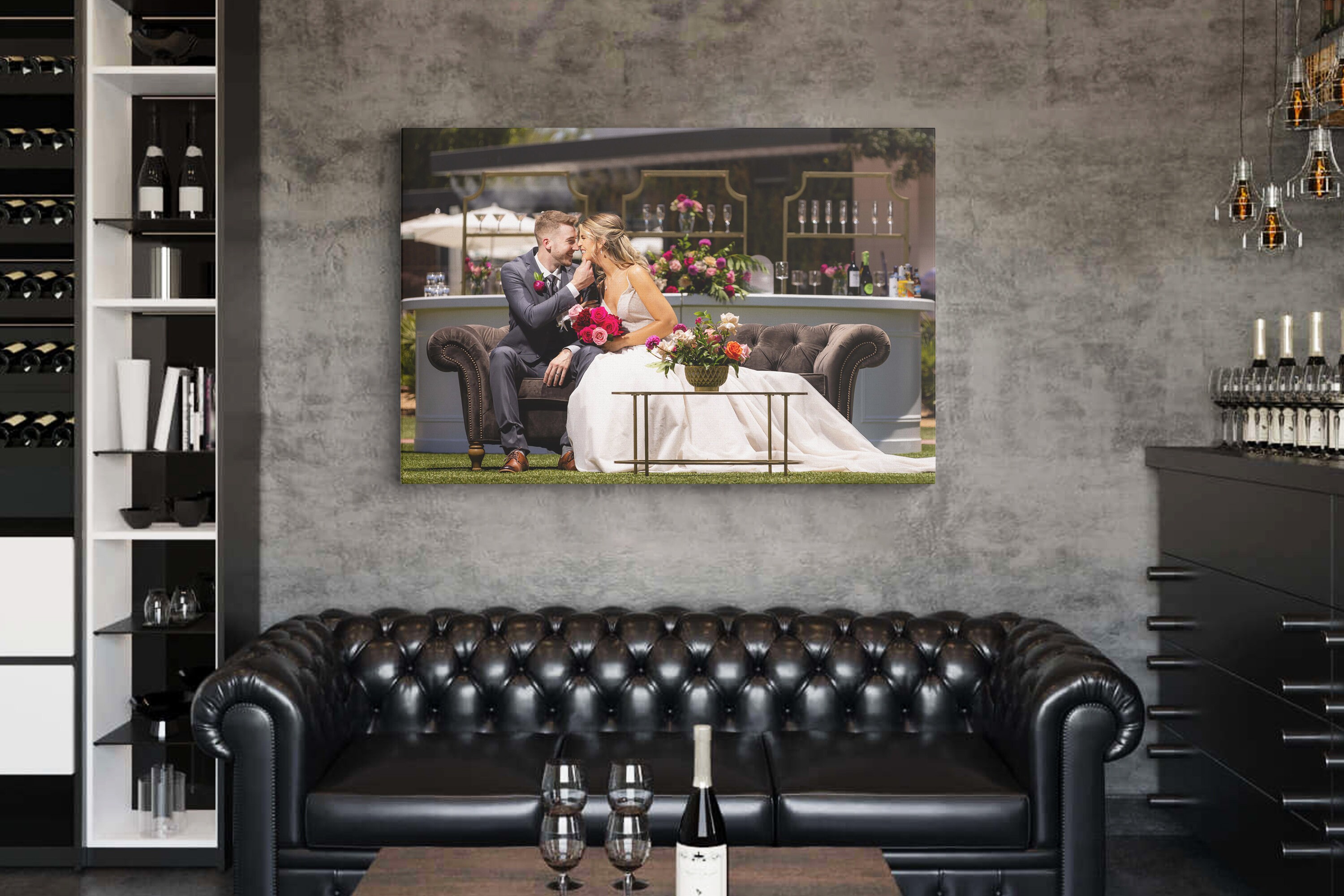 Custom Mounted Canvas, Any Size Photo to Canvas, Picture Print Canvas ...