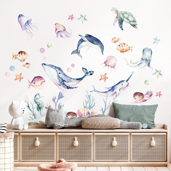 Sealife Nursery Decorations - Etsy