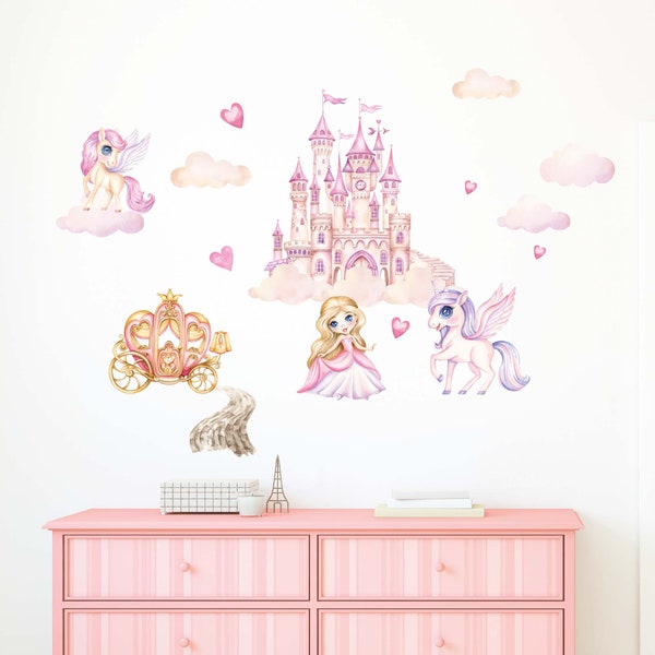 Princess Decal - Etsy