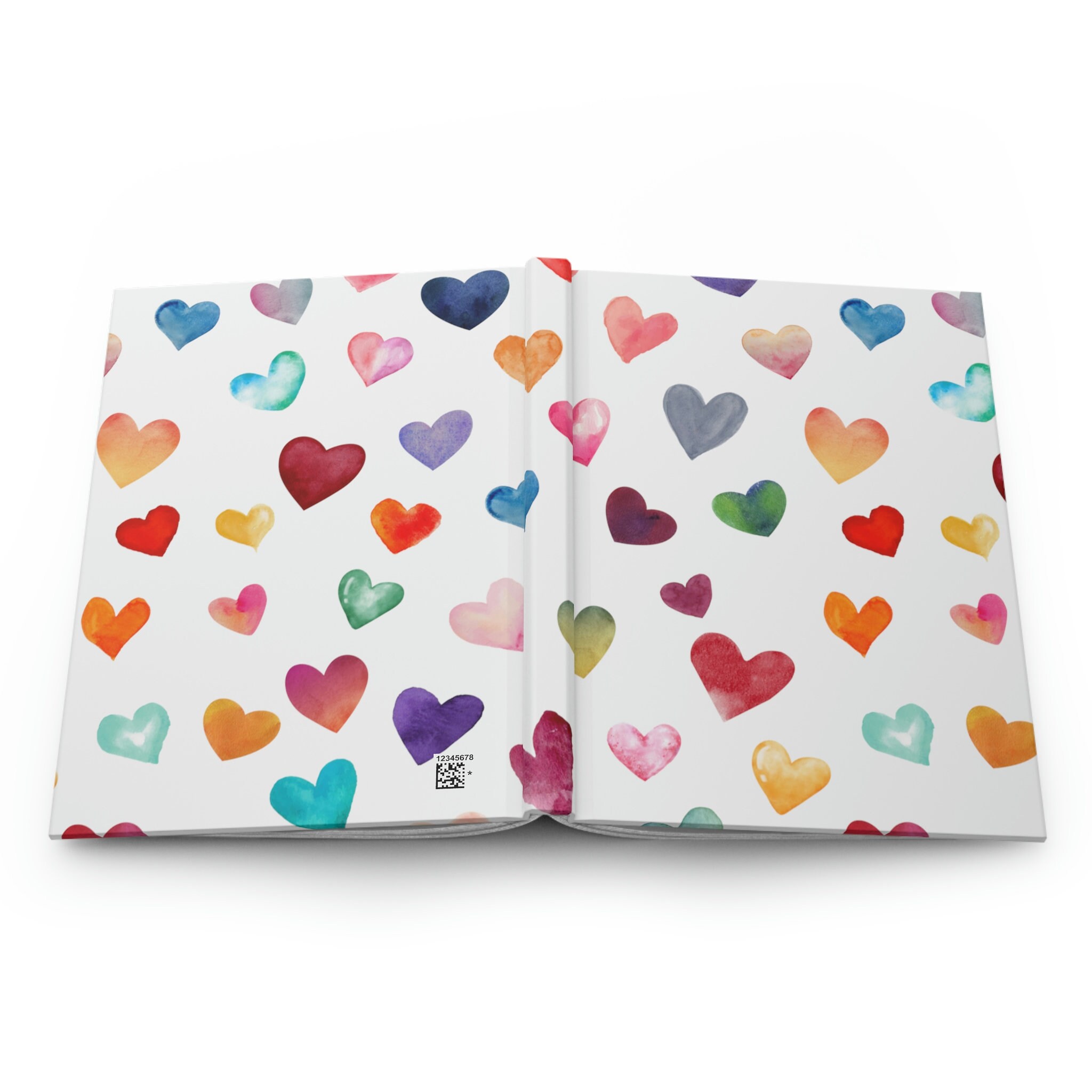 Hardcover Matte Journal, Heart Journal, Gratitude Journal, Teen Journal ...