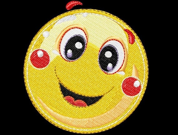 SMILEY FACE Embroidery Digital Download Design Embroidery - Etsy