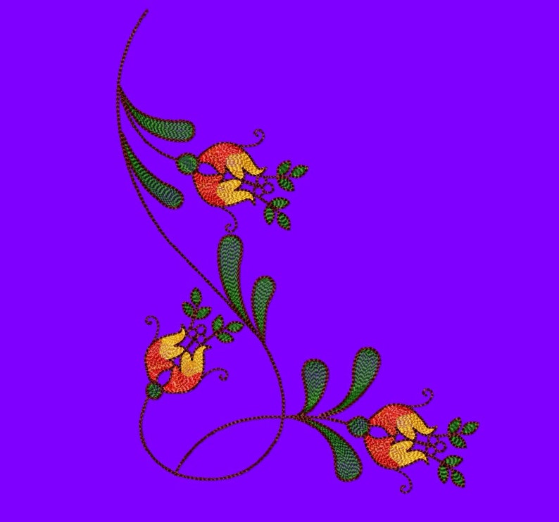 NEW! Embroidery Machine Digital Design for All Embroidery Machine, Size ...