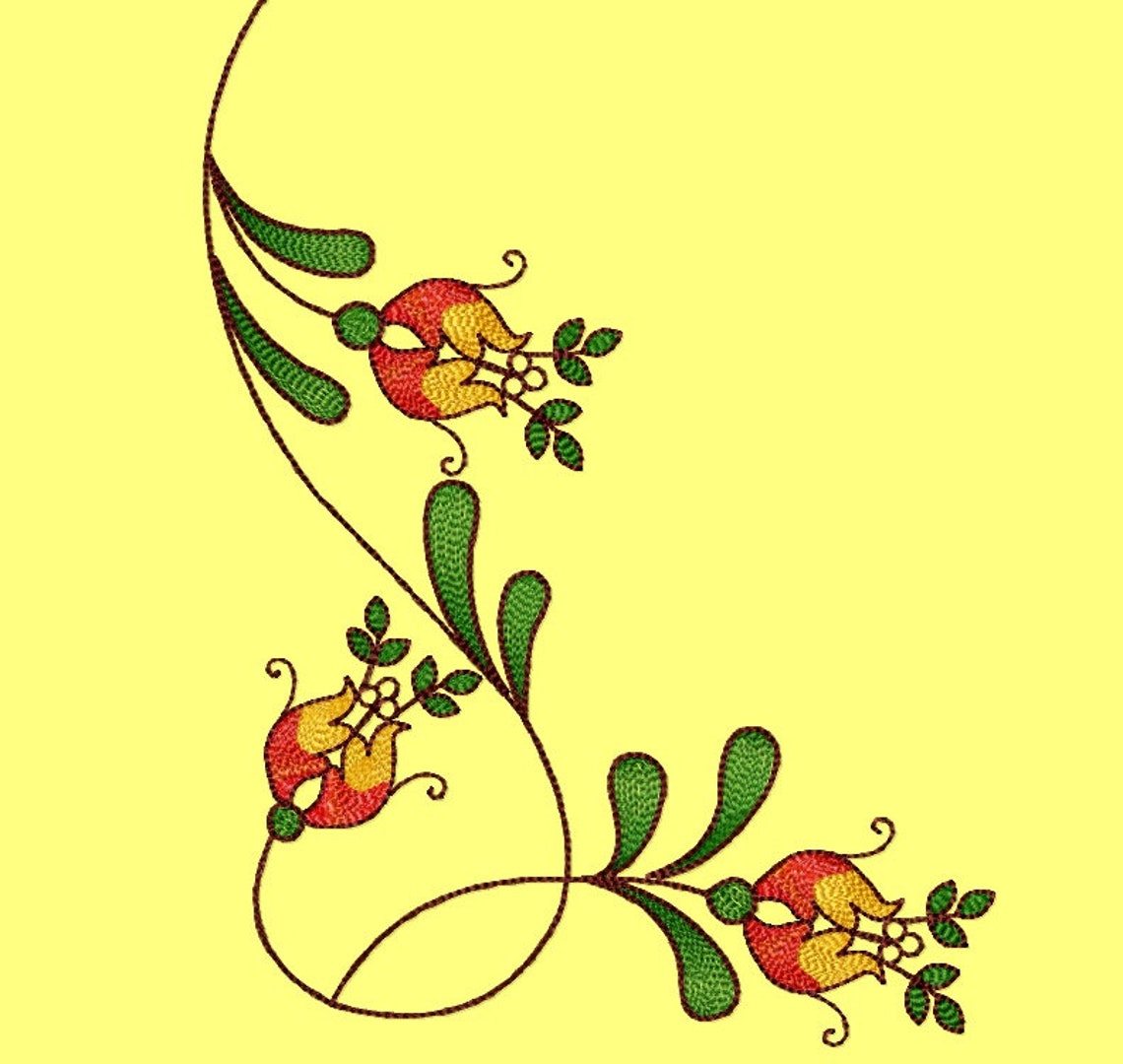 NEW! Embroidery Machine Digital Design for All Embroidery Machine, Size ...